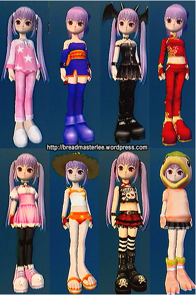 Pangya Wii Exclusive Outfits – Bread Master Lee