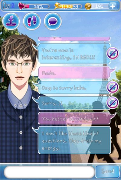 Android Otome App Review: Boyfriend Maker – Bread Master Lee